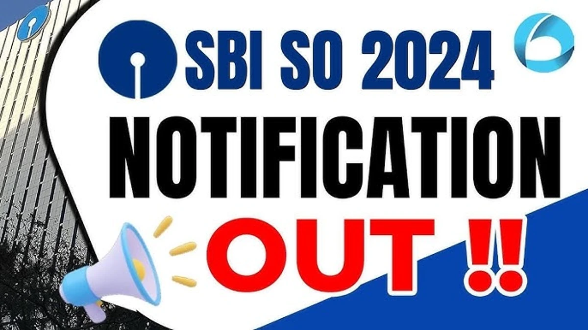 [Live] SBI PO Recruitment Notification 2024: Official Notice PDF Download Link Here, Check Exam ...