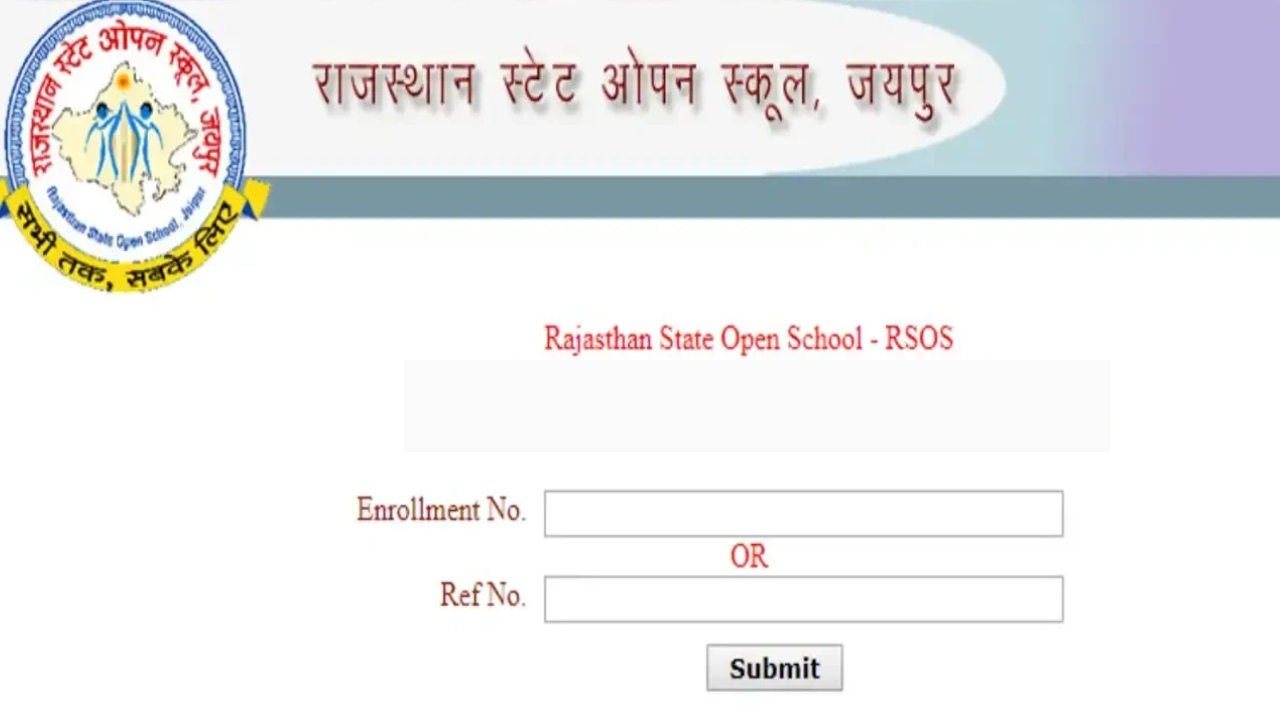 RSOS Admit Card 2026: Rajasthan Board RSOS, Class 10th and 12th, check ...
